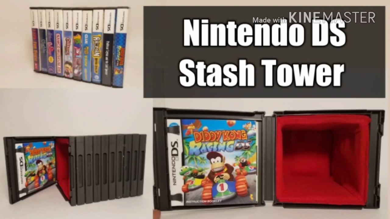 Diy Nintendo DS Stash Tower - YouTube