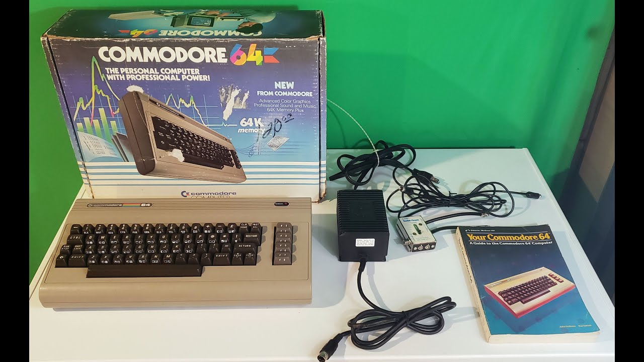 Demo of my Commodore 64 computer - YouTube