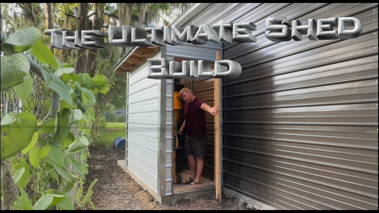 How to Build a Shed - YouTube