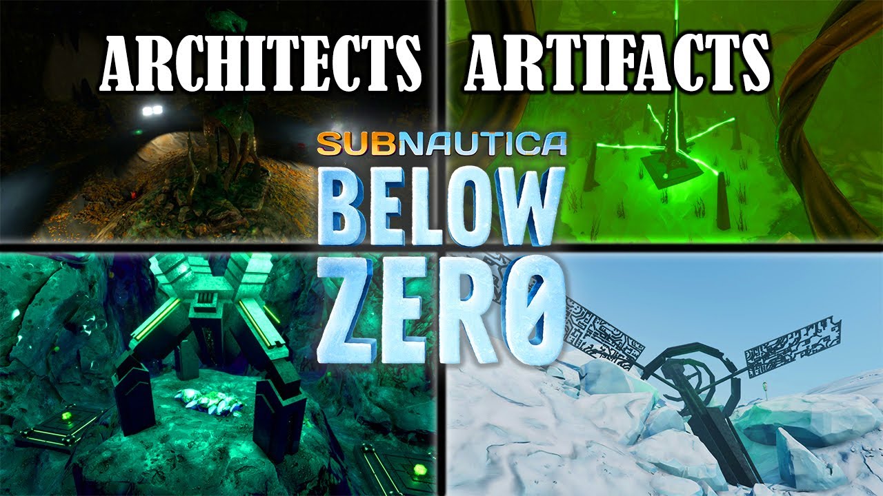 ALL NEW 15 Architects ARTIFACTS Alien Precursor LOCATIONS Subnautica ...