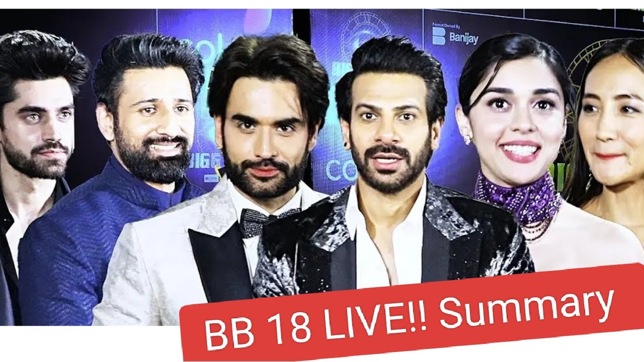 BB 18 LIVE।! laughter chef !! ELVISH bhai !Rajat ! KARANVEER! VIVIAN ...