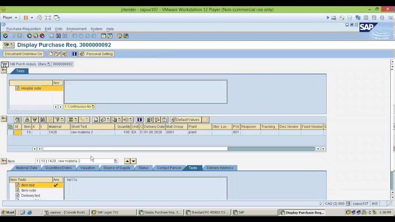 Chapter 3 SAP MM Report(ME5A,ME2M,ME2N,ME2l,MMBE,MB52,MMBE,MB51) - YouTube