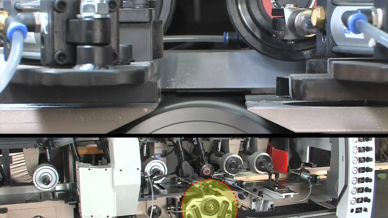 4 Side Planer, 4 Side Moulder - YouTube