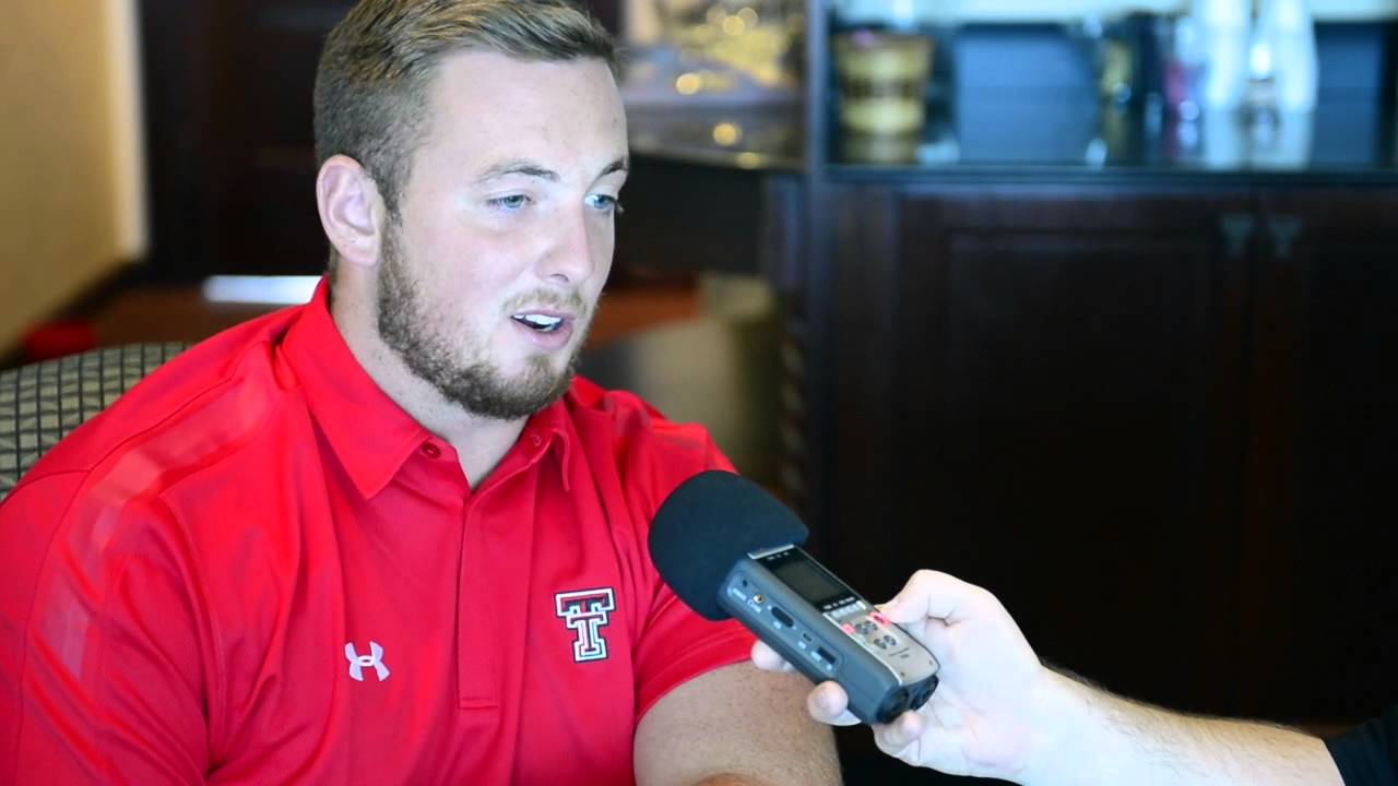 Jared Kaster Interview - Texas Tech 2015 Football Media Day - YouTube