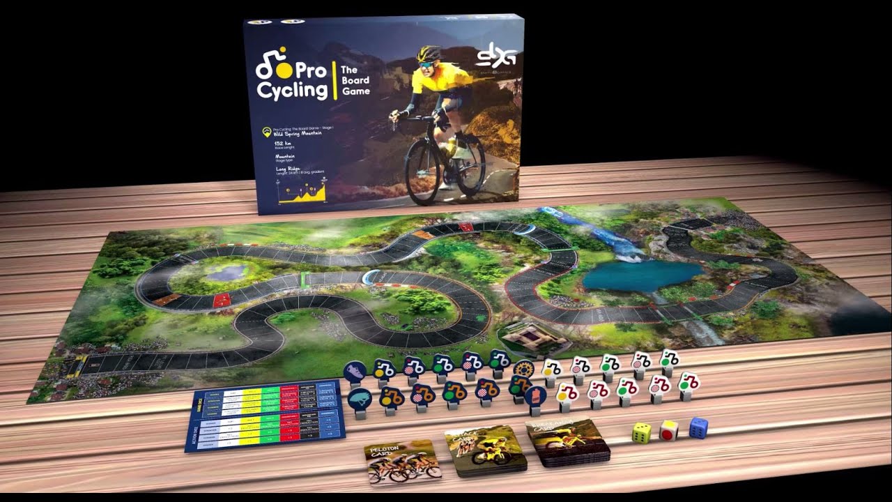 Pro Cycling The Board Game - YouTube