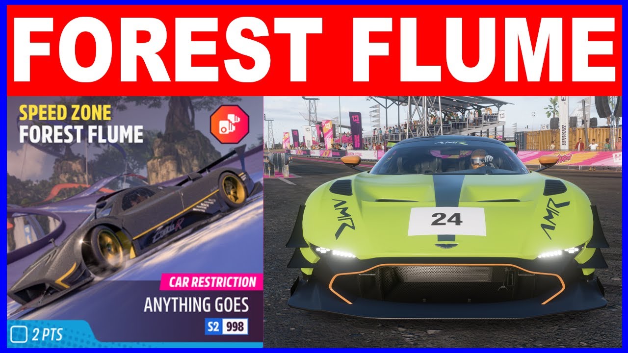 Forza Horizon 5 FOREST FLUME Speed Zone - Car Restriction Anything Goes ...