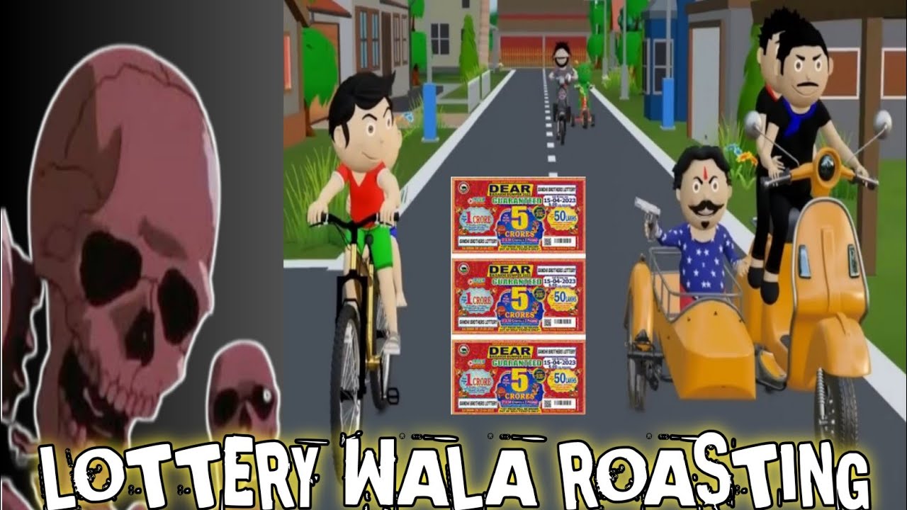 Kankal Roasting|😱|Lottery Wala Bttu Sittu | Lottery Wala Cartoon - YouTube