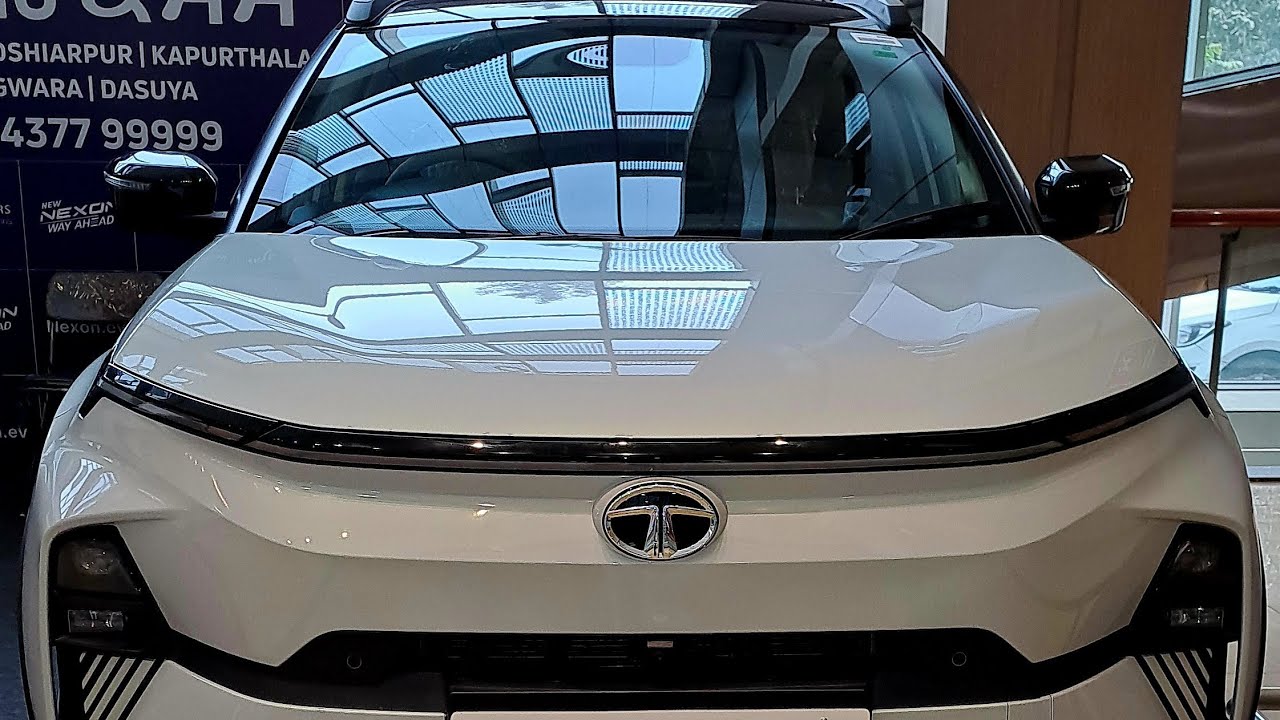 Tata nexon Ev new face-lift 2024 - YouTube