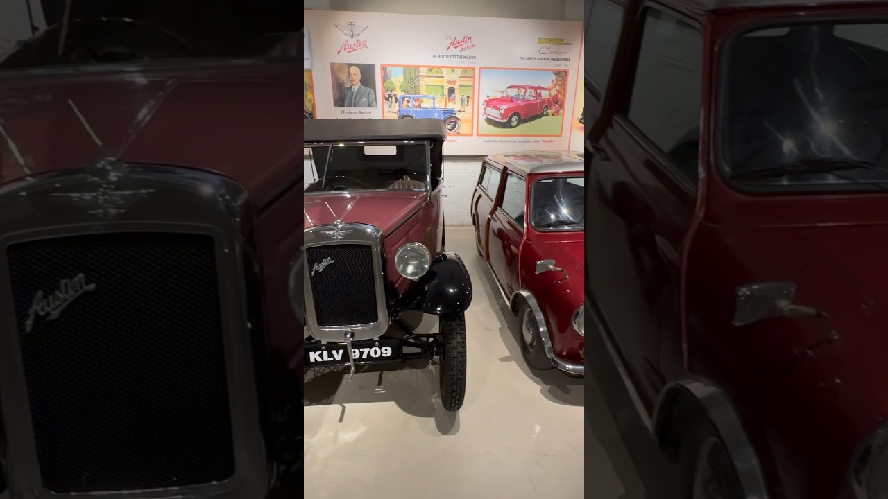 Austin Seven ruby Austin mini van mk1 #austin #austinmini #redcar # ...