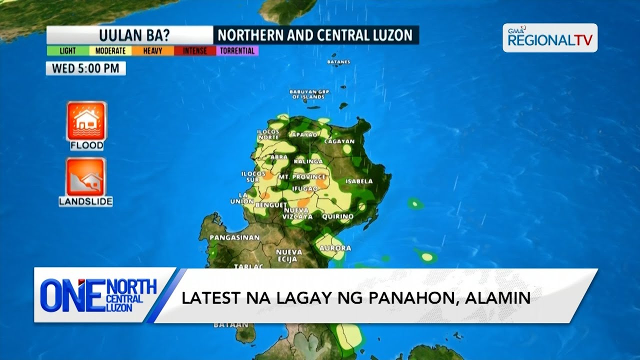 One North Central Luzon: Weather Update (March 12, 2025, 5PM) - YouTube