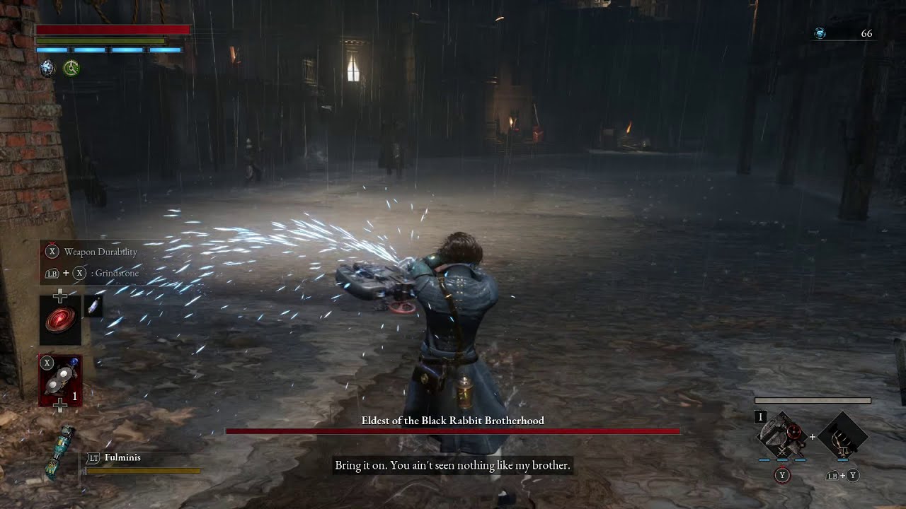 Lies of P - Eldest of Black Rabbit Brotherhood Boss Fight (No Damage ...