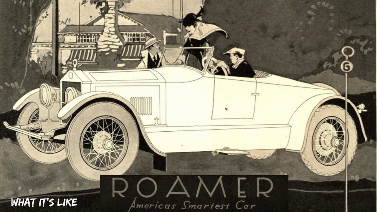 1921 Roamer, product of barley Motor Car company in Kalamazoo, Michigan ...