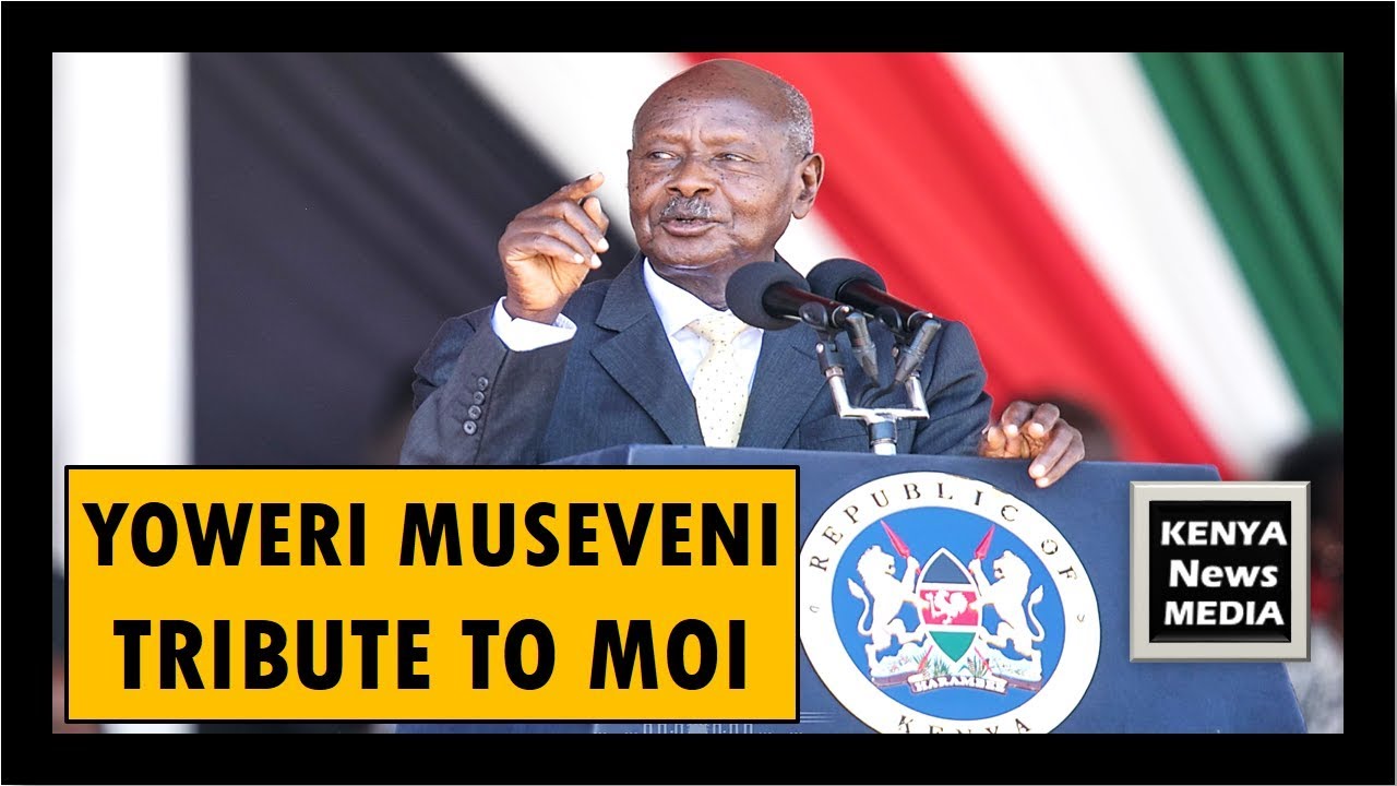 Yoweri Museveni Tribute to late Daniel Arap Moi at Nyayo Stadium - YouTube