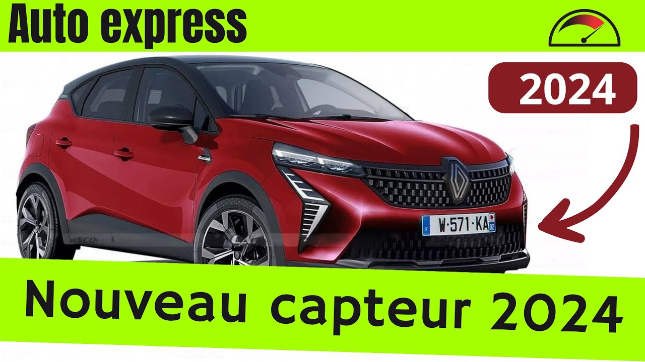 Nouveau Renault capture pour 2024 - YouTube