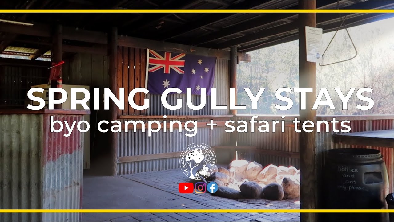 SPRING GULLY STAYS || BYO Camping + Safari Tents || The Australian ...