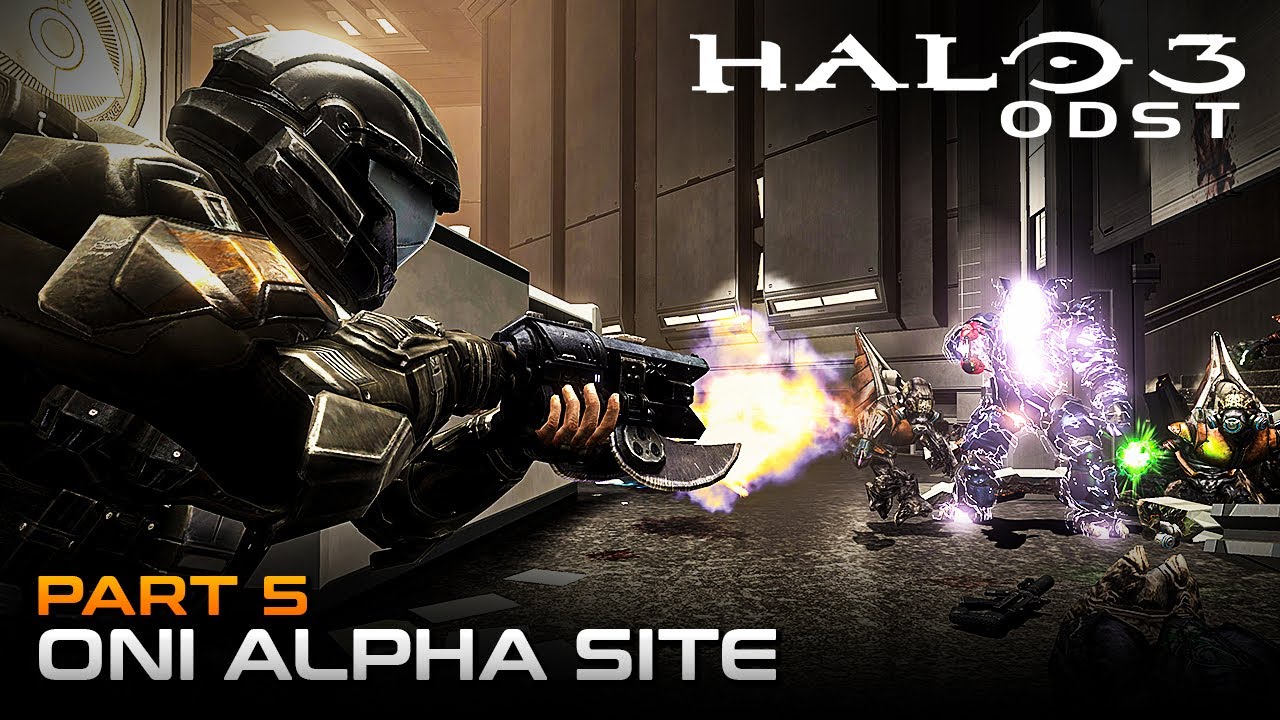 ONI ALPHA SITE | Halo 3 ODST PC - Walkthrough Part 5 (Sub ITA) - YouTube