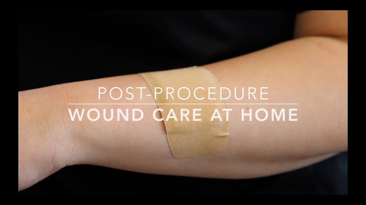 How to Take Care of Your Biopsy Wound - YouTube