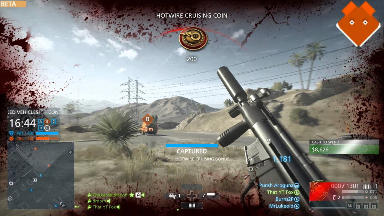Battlefield Hardline - Hotwire Game 2 - YouTube