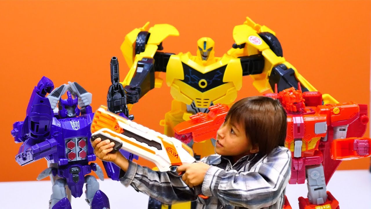 Transformers Otobot ve Deseptikon tanıtımı - YouTube