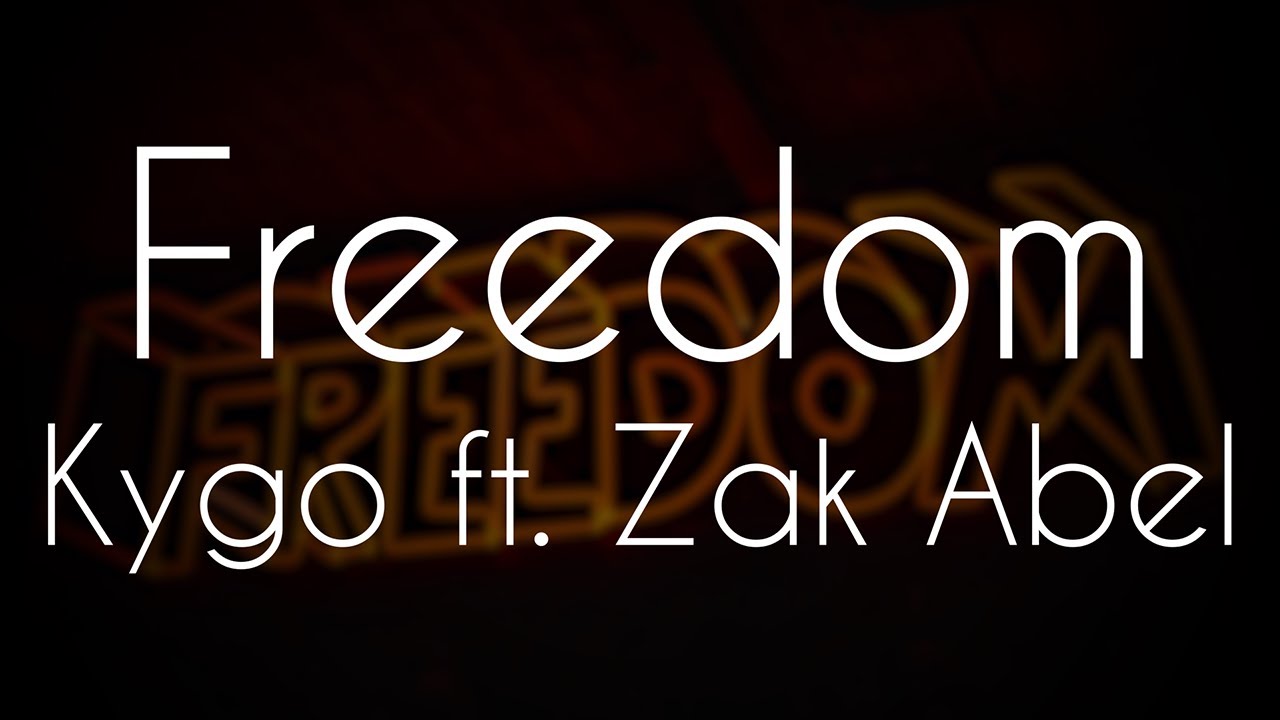 Kygo ft. Zak Abel - Freedom - 8D Music - YouTube