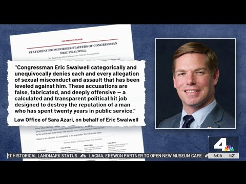 LASD investigating rape allegation against Eric Swalwell