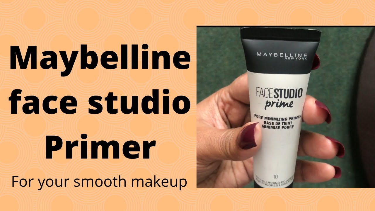 Maybelline face studio Primer - YouTube
