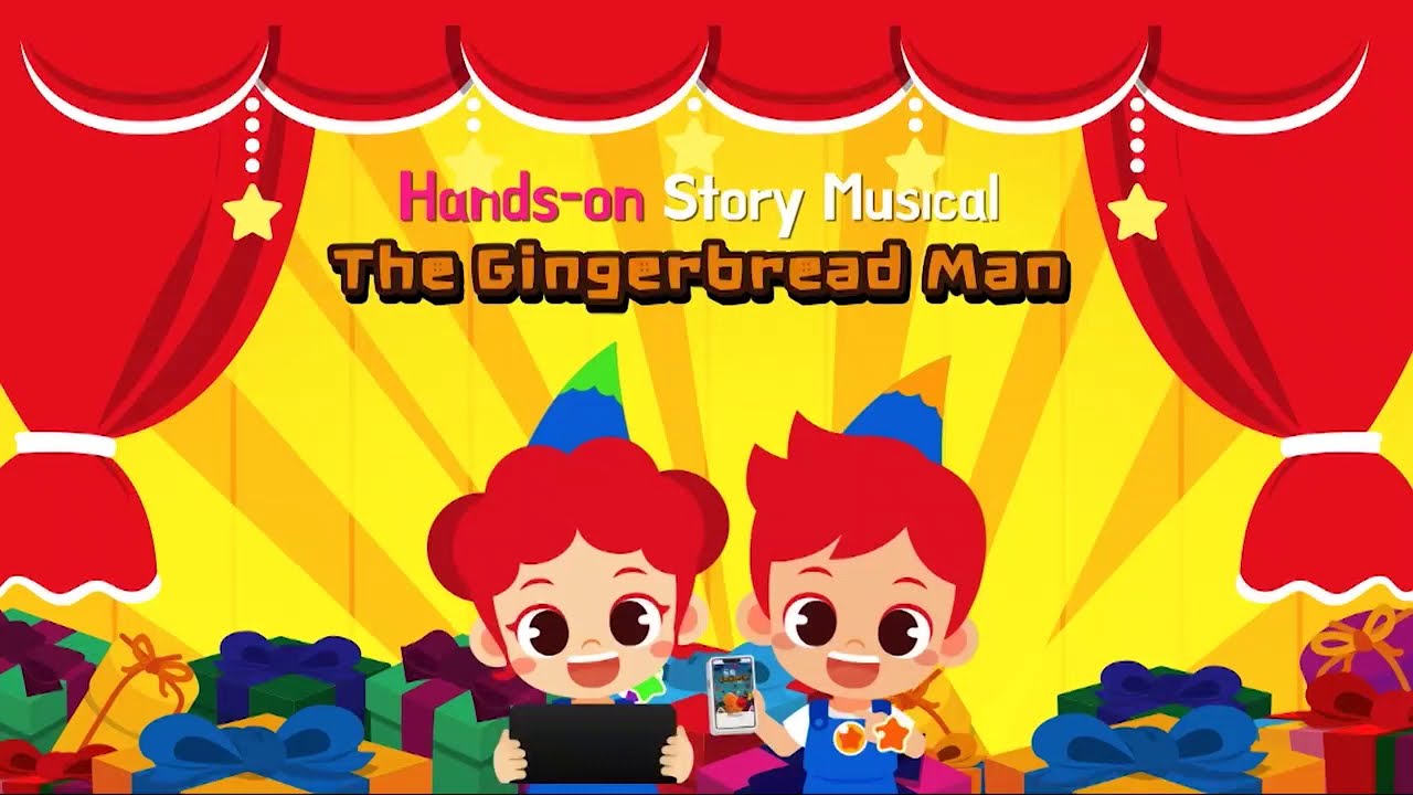 JunyTony Story Musical&Games : The Gingerbread Man - YouTube
