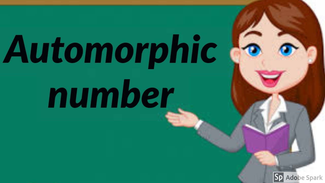 Automorphic Number In Python Automorphic Number Automorphic Number In Tamil Youtube