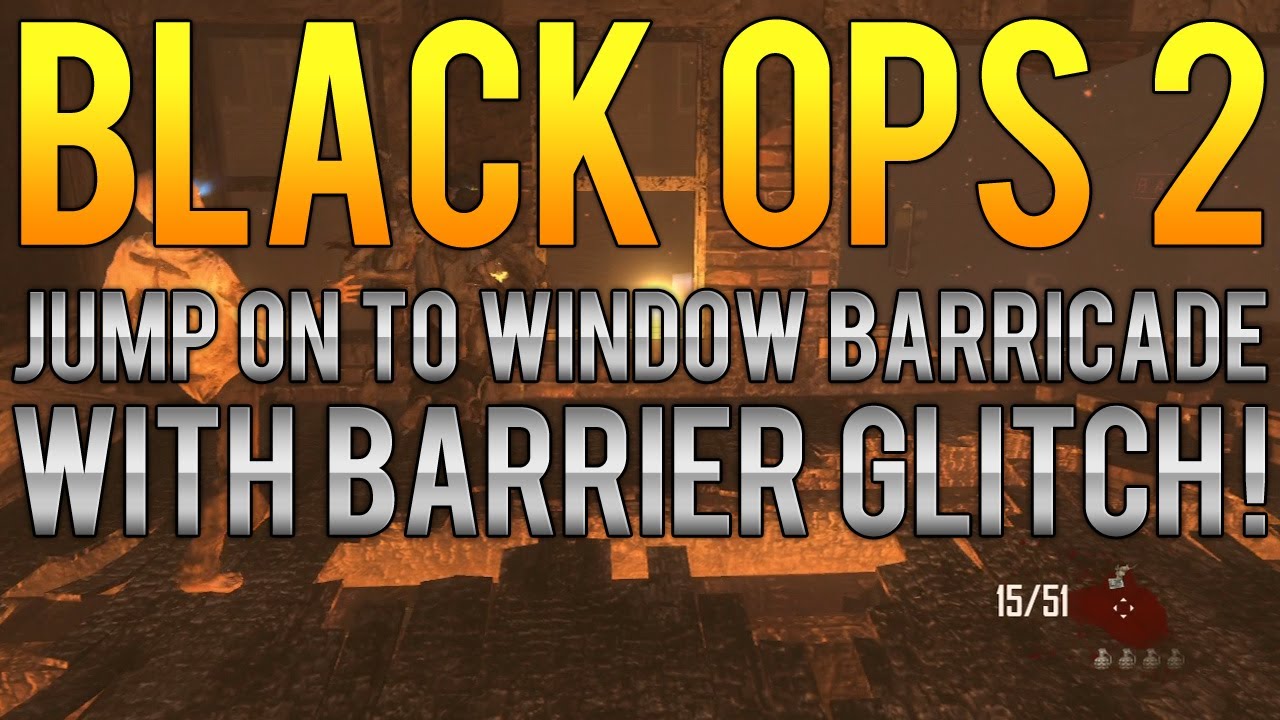 Black Ops 2 Zombie Glitches: Tranzit Zombies - Jump On To Window ...