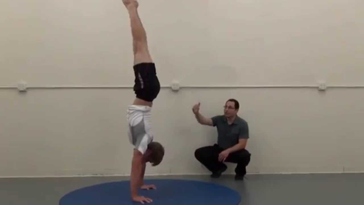 HandStand Tutorial How To HandStands Progessions Tip # 1 ...