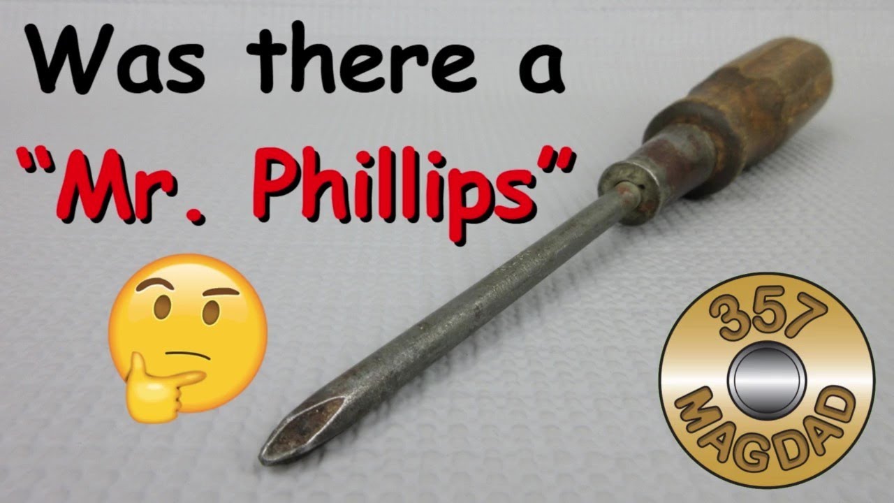 Wood Handle Phillips Screwdriver Restoration - YouTube