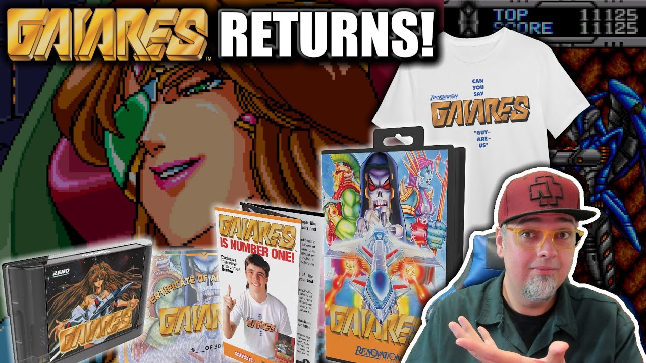 The LEGENDARY Retro Sega Genesis Shoot Em Up GAIARES RETURNS! - YouTube