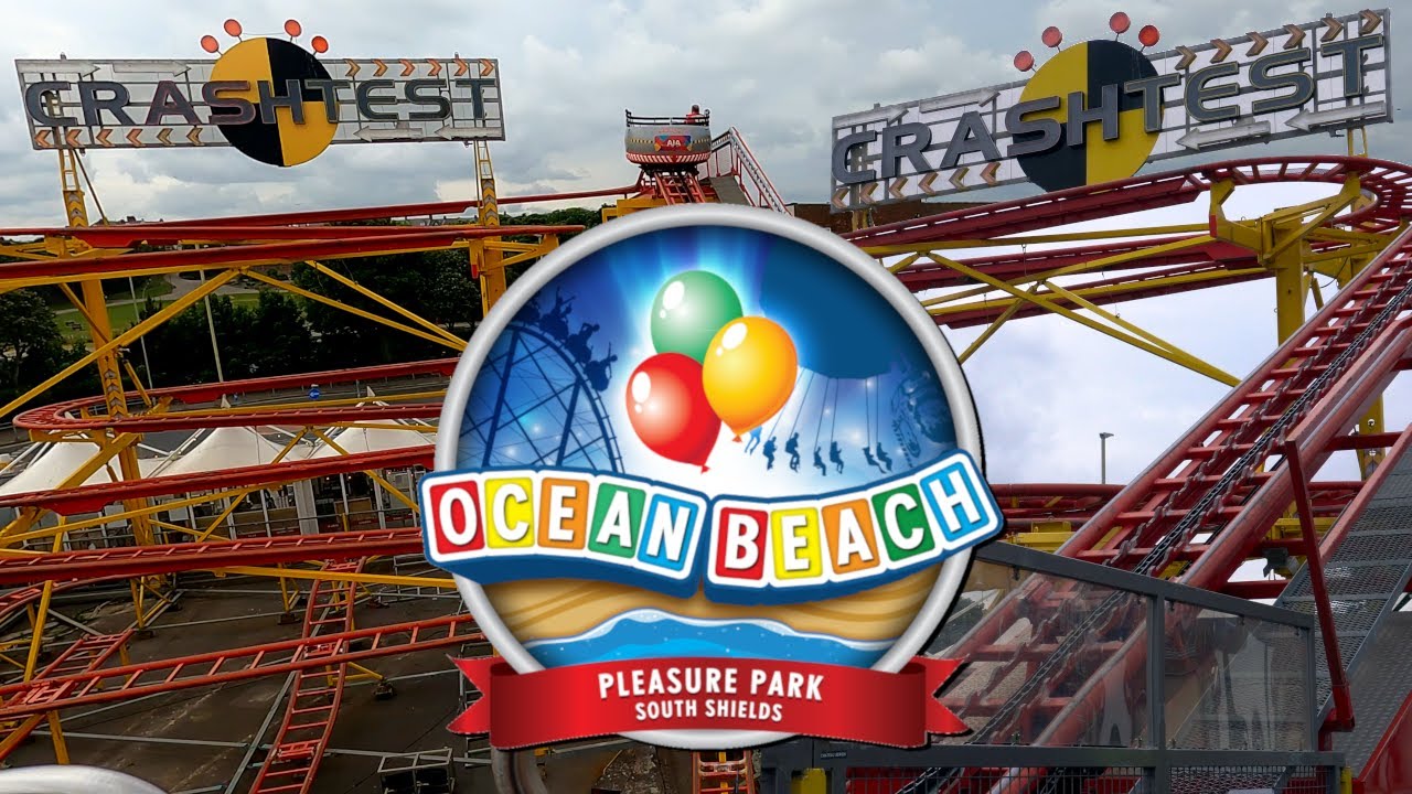 Crash Test Roller Coaster On-Ride POV 4K | Ocean Beach Pleasure Park ...