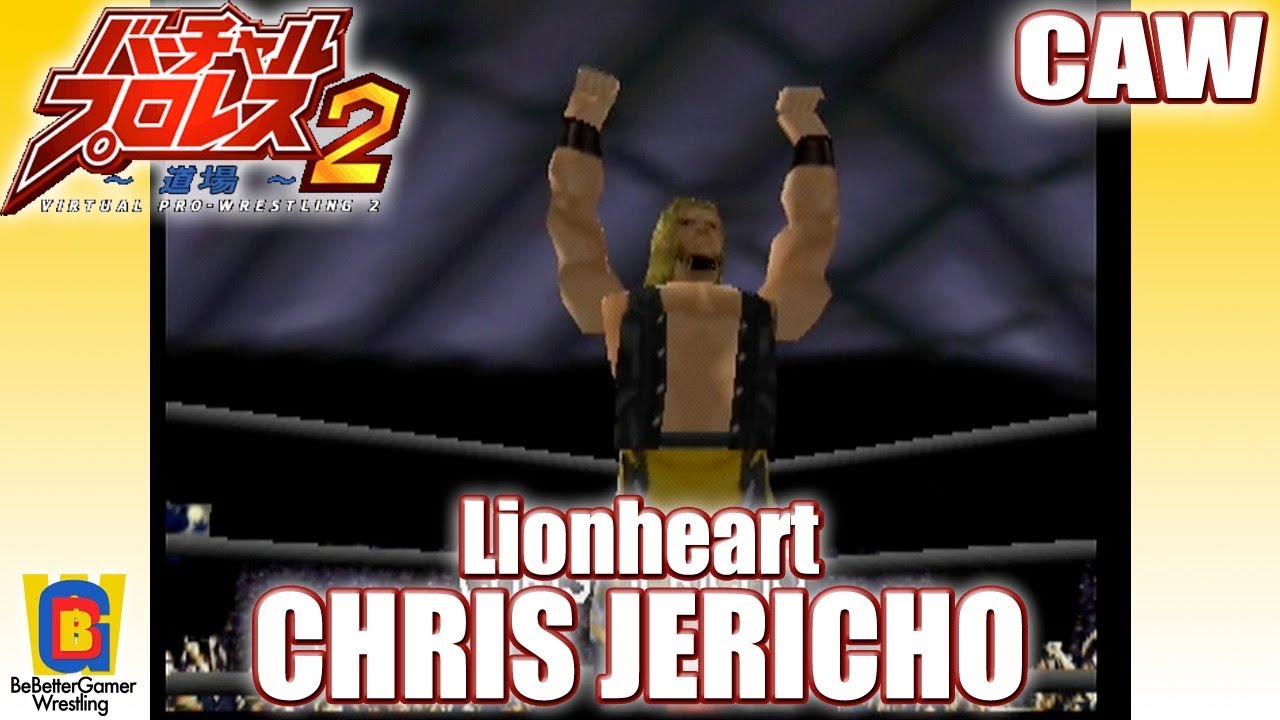 Virtual Pro Wrestling 2 CAW - “Lionheart” Chris Jericho - YouTube