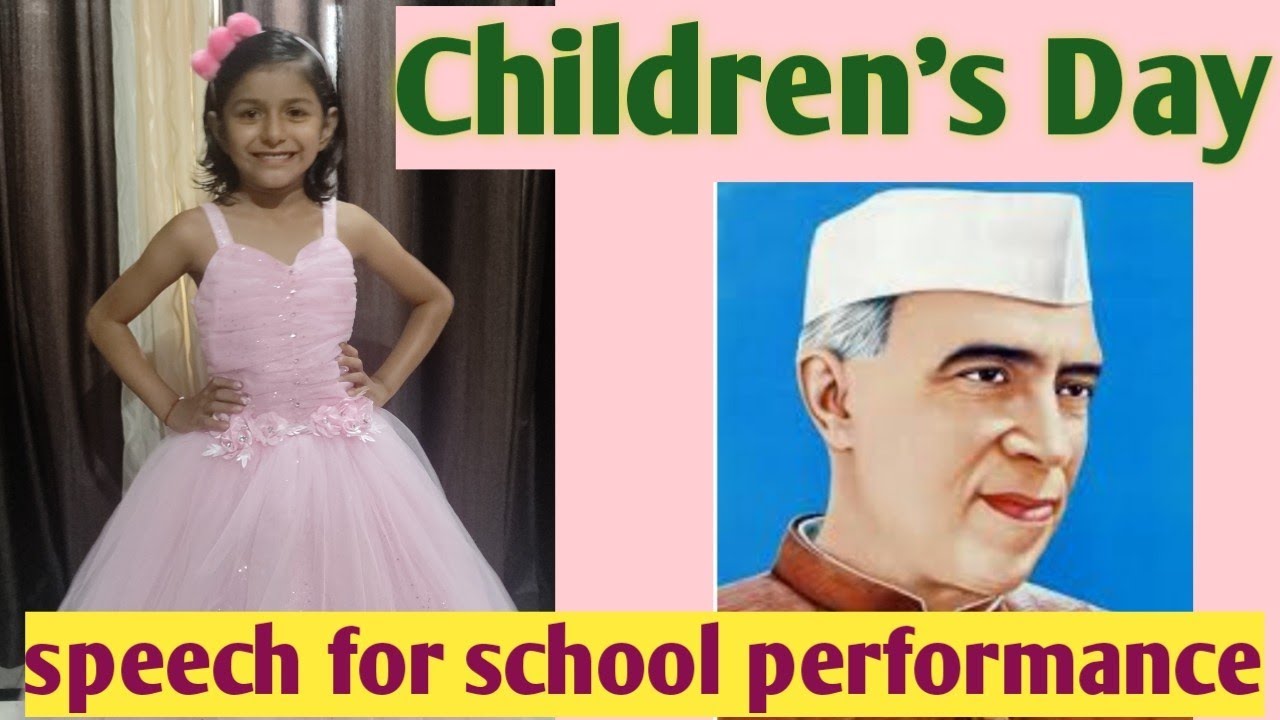Children Day speech in English for kids 2021#speech on Jawaharlal Nehru ...