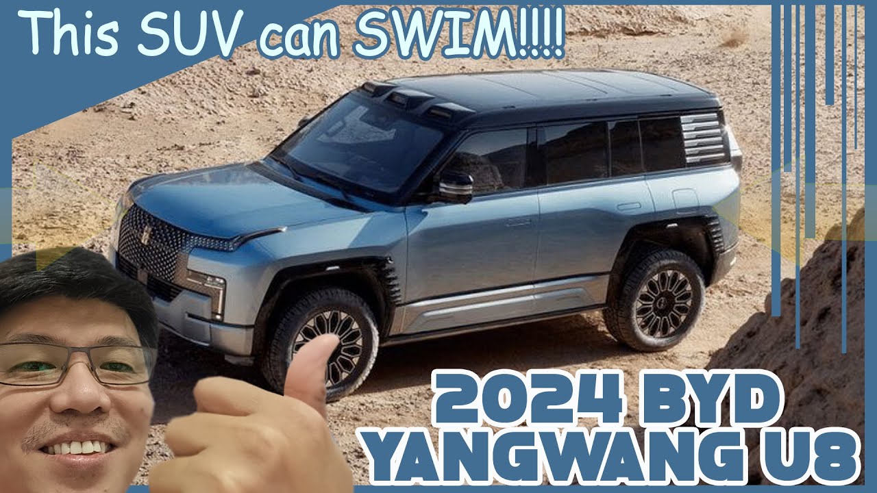 2024 BYD Yangwang U8! This SUV can SWIM!!! - YouTube