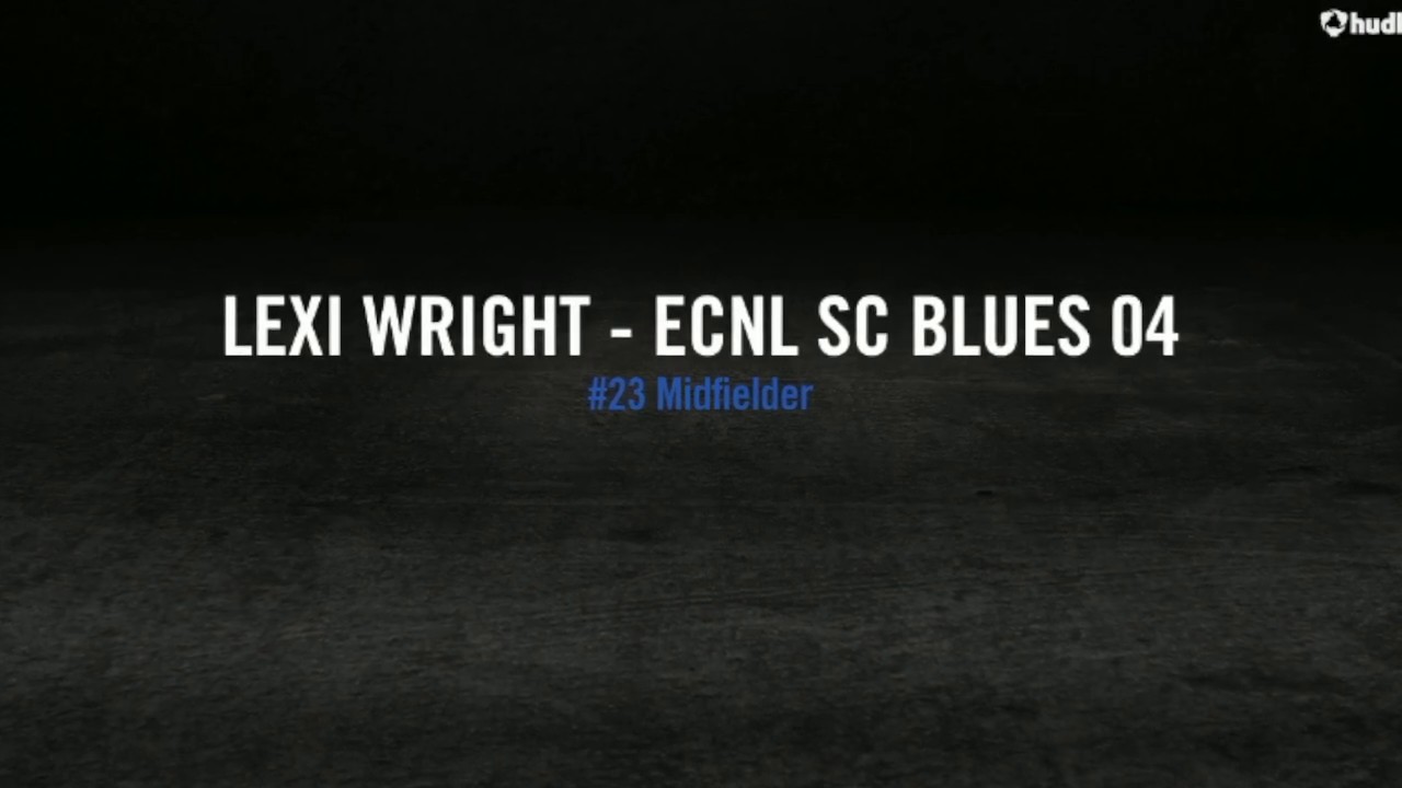 Lexi Wright Highlights - ECNL SC Blues 04 - #23 Midfielder - YouTube