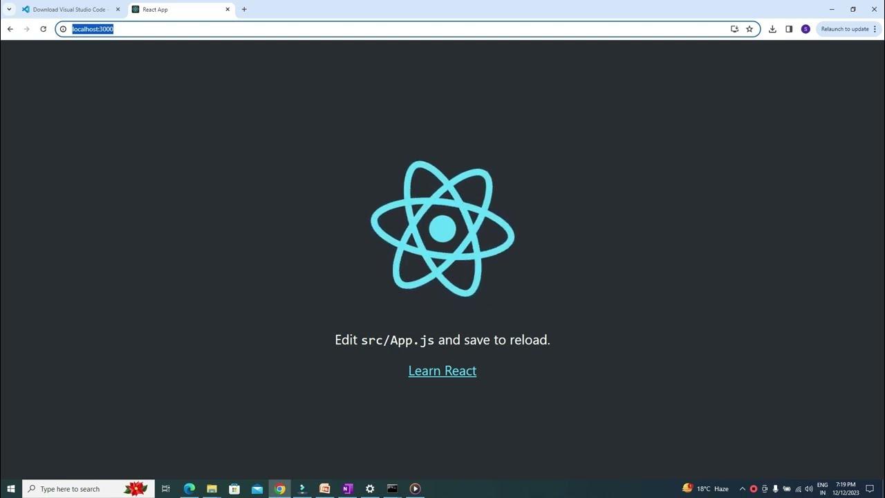Create React app using nvm node - YouTube