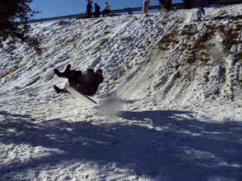 virginia beach sledding - YouTube