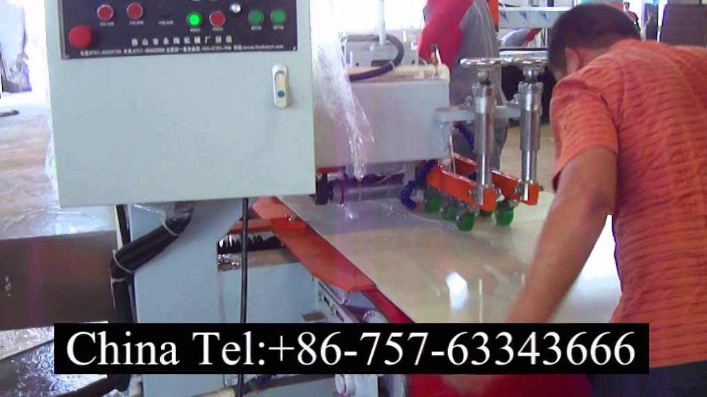 Ceramic cutting machine, ceramic tile cutting machine - YouTube