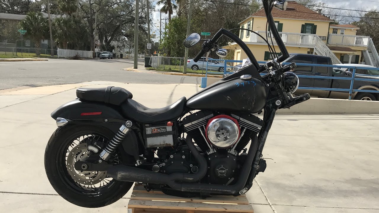 2017 Harley-Davidson Dyna Street Bob (19,401) 3473 Fallen Cycles - YouTube