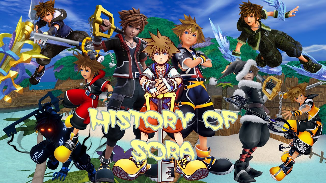 History of Sora (Kingdom Hearts) - CR - YouTube