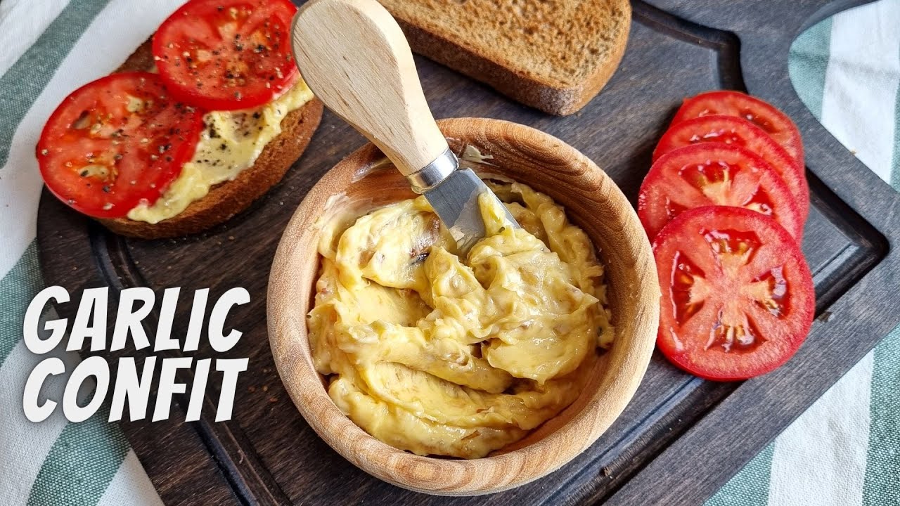 How to make Garlic Confit at home | Garlic Butter Recipe - YouTube