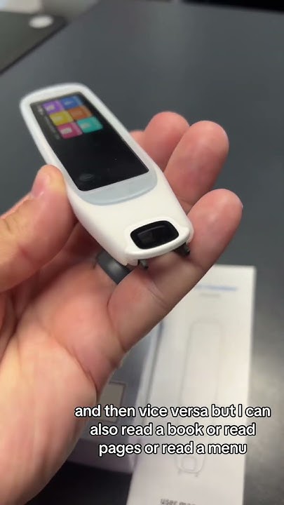 Break Language Barriers with a Simple Translation Pen #translate - YouTube