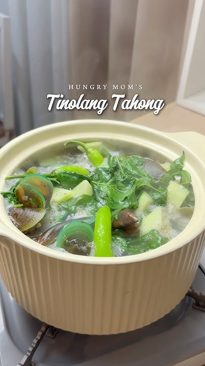 Tinolang Tahong (Mussels in Ginger Soup) - YouTube