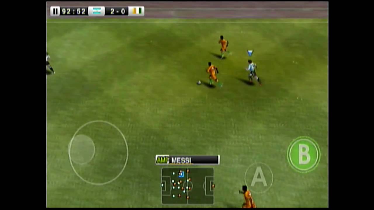 PES 2011 - Pro Evolution Soccer iPhone/iPod Gameplay Video - The Game ...