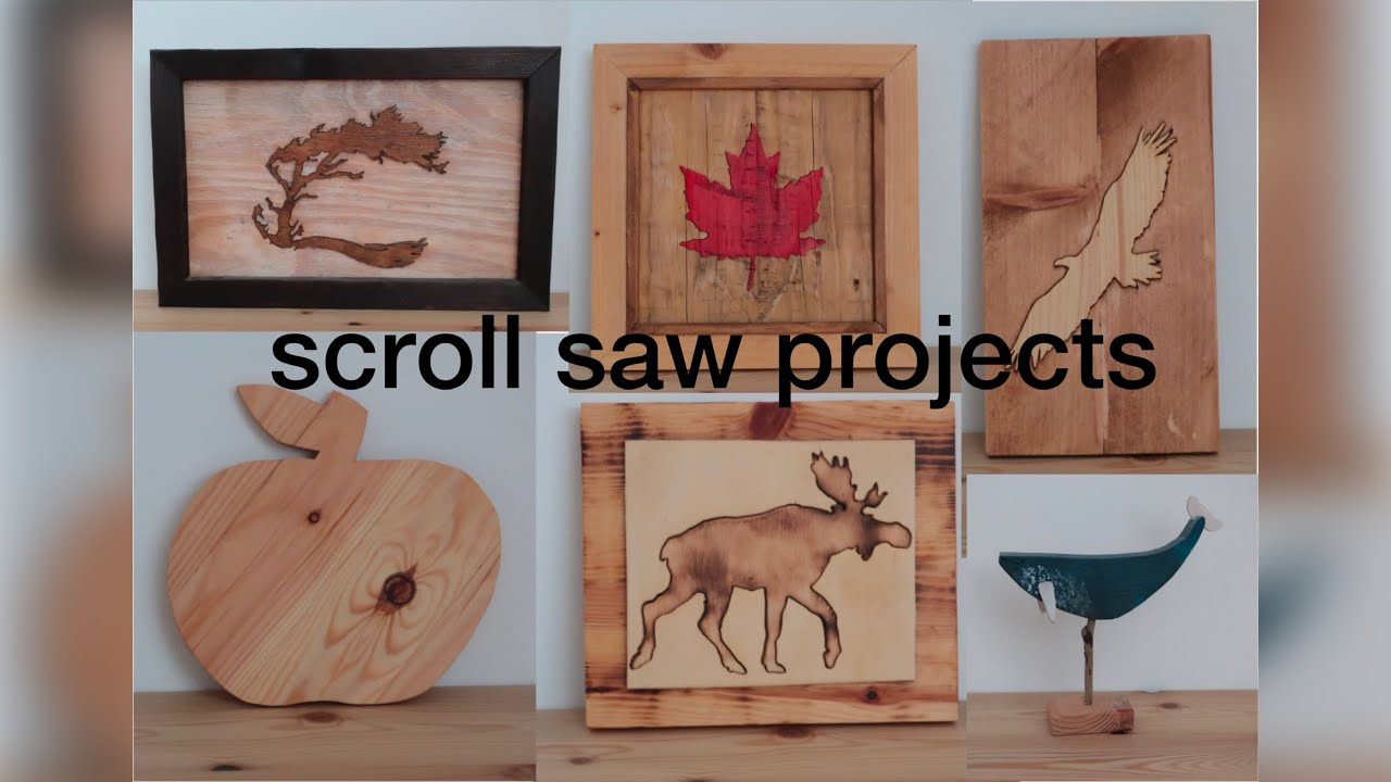 scroll saw projects - YouTube