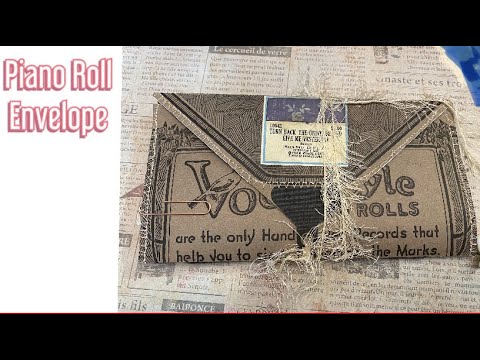 Let’s Make a Piano Roll Folio Journal - YouTube