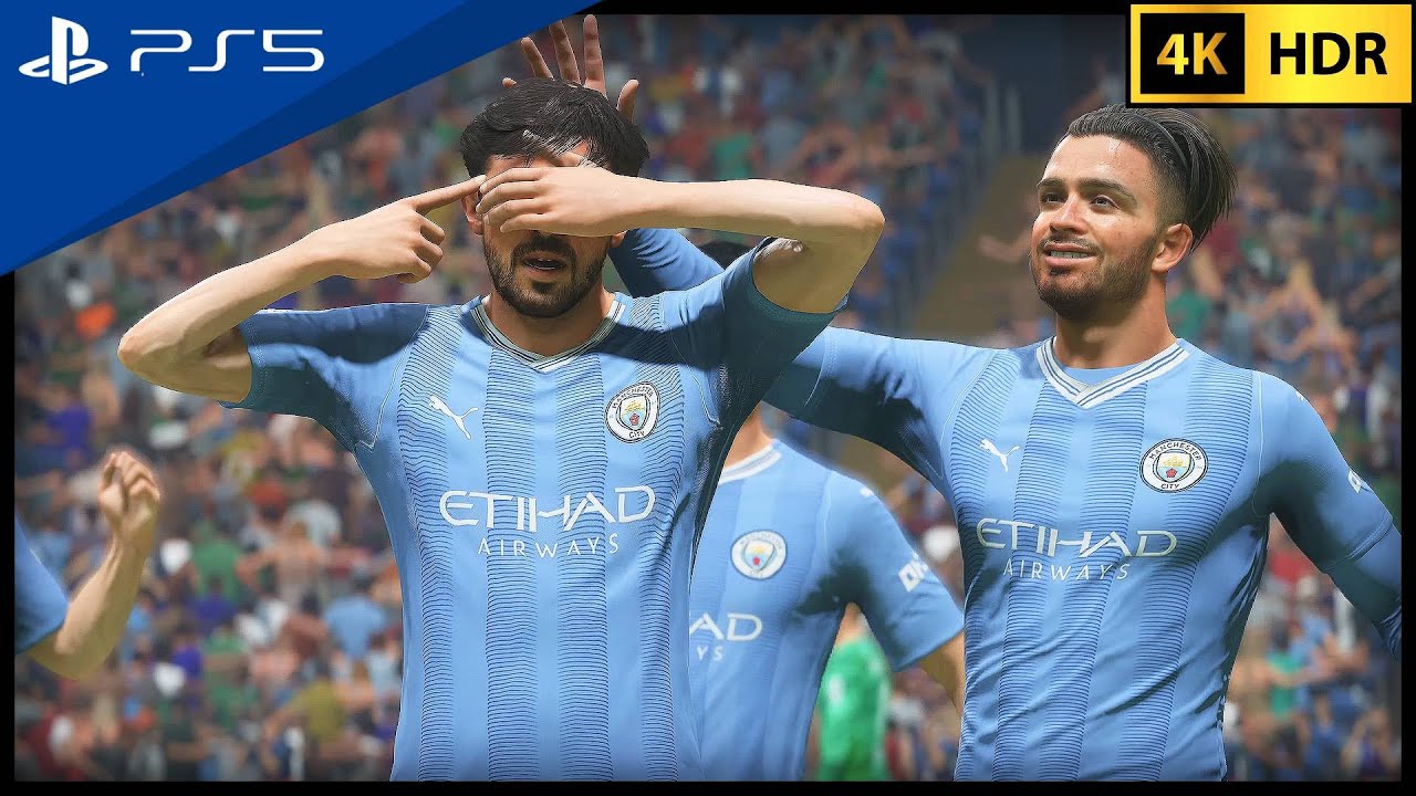 Manchester City Champions League - EA SPORTS FC 24 - PS5 4K 60FPS HDR ...