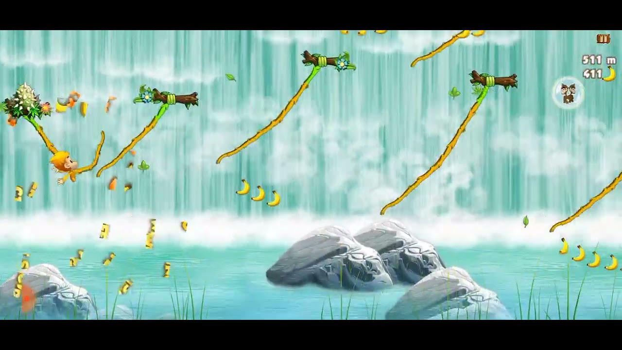 banji jumping with banana value x2 - YouTube